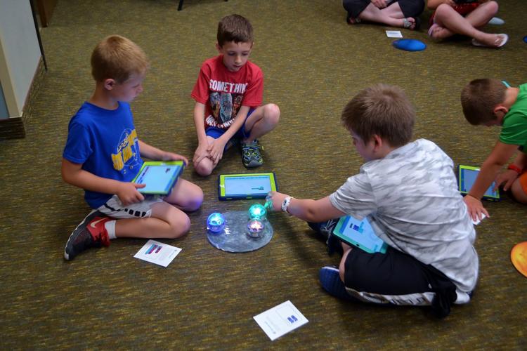 Kids learn to code during Sphero Star Map program | News | southernminn.com