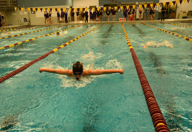Northfield girls swim and dive drops final dual meet of season to ...