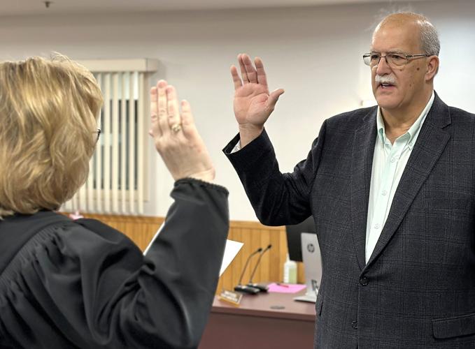 New county officials sworn in; hints at more convenient sessions | News ...