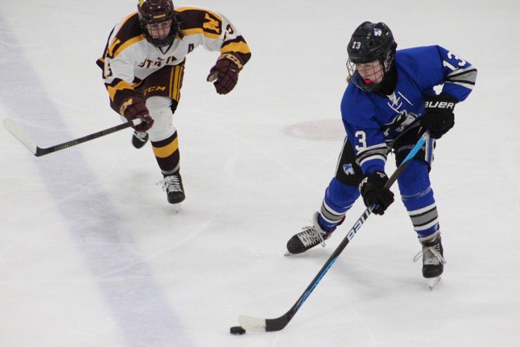 Girls hockey closes season with near semifinals upset against ...