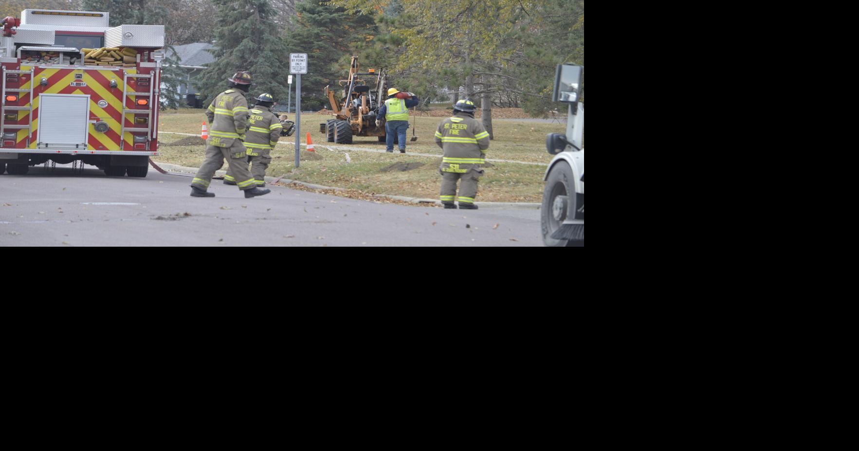 St. Peter Fire responds to local gas main break | News | southernminn.com