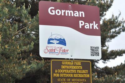 New park sign links Gorman Park visitors to website information | News ...