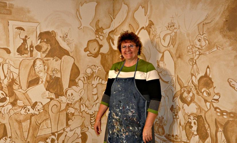 Fearless art: Le Sueur's Lana Beck has been producing beautiful murals ...