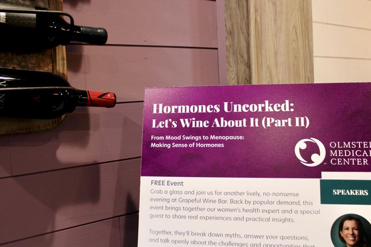 Local medical professionals ‘wine’ about women's midlife health | News ...