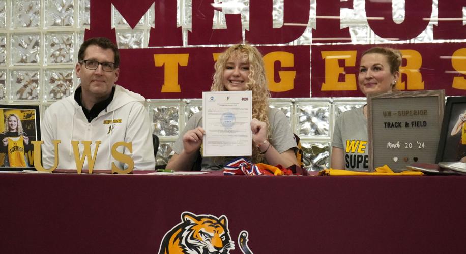 Medford’s Miller signs with UW-Superior ahead of senior track and field ...