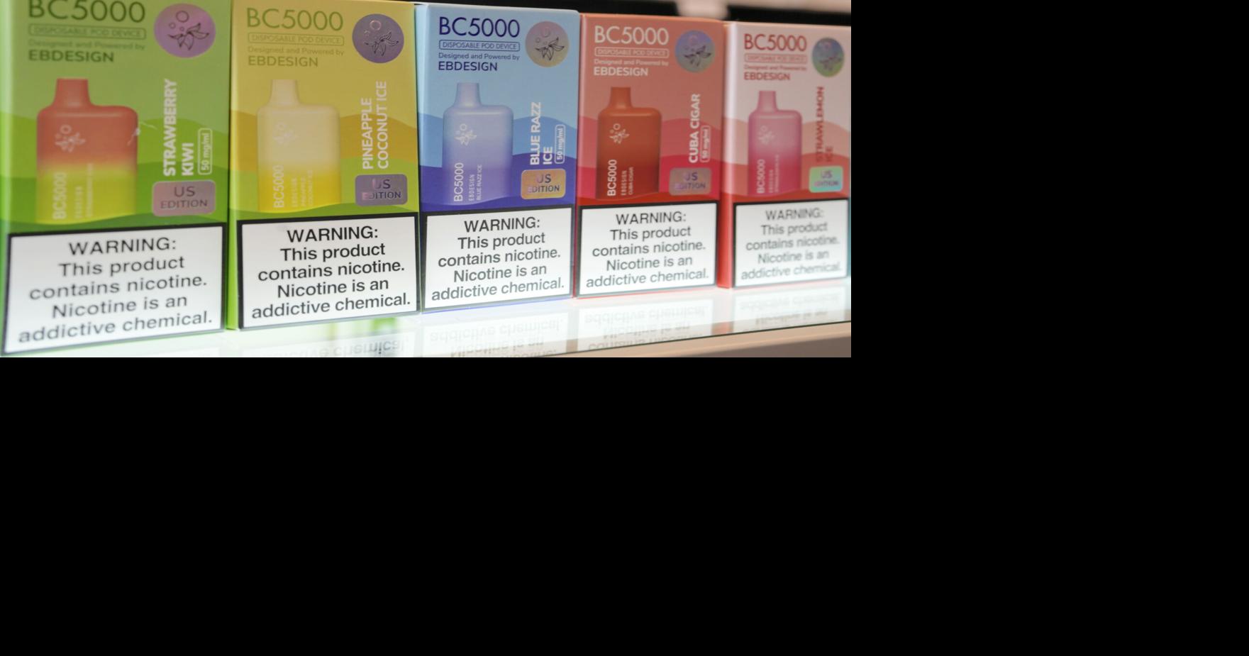 Unauthorized vapes are pouring into the U.S. despite crackdown on fruity flavors | State ...