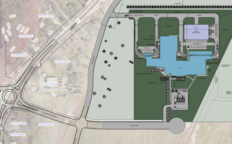 Commissioners get a peek at plans for new jail, but supply shortages ...