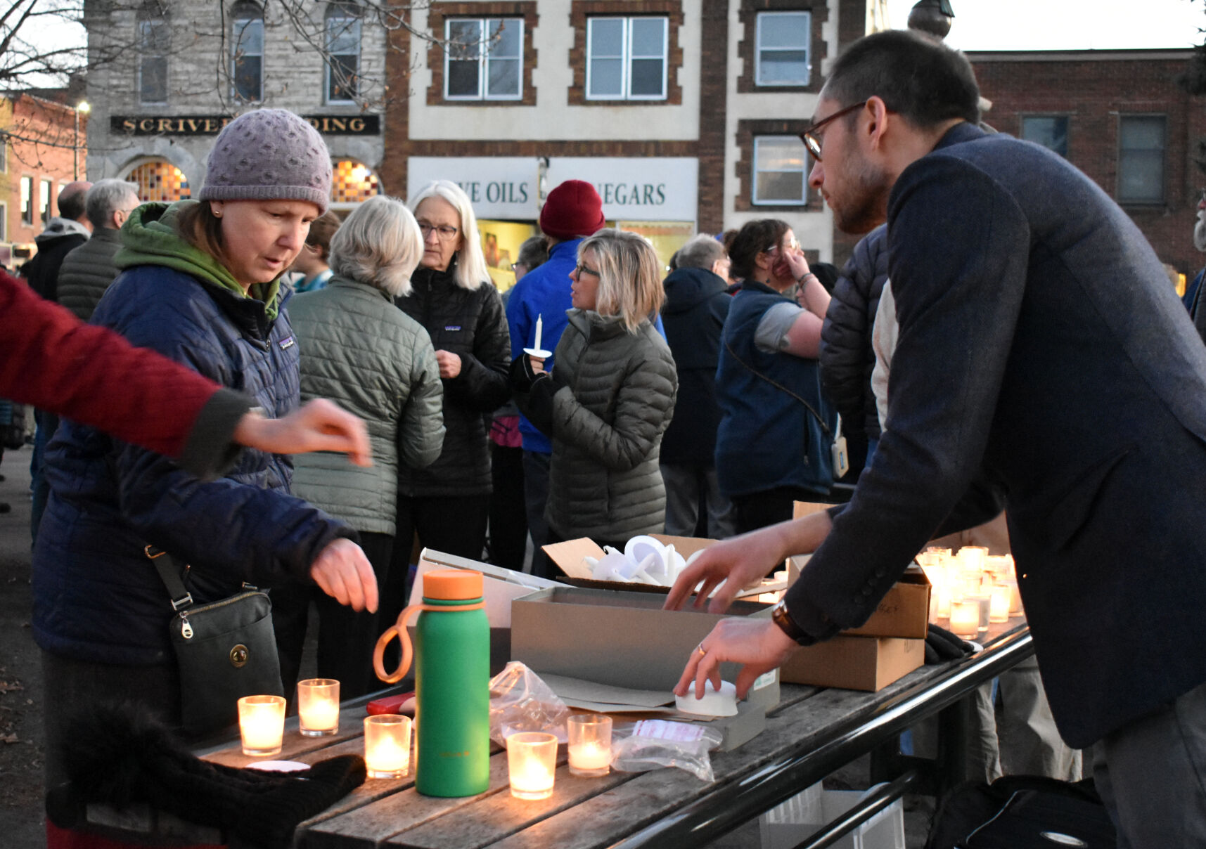 Over 200 Northfielders gather in solidarity with neighbor detained by ...