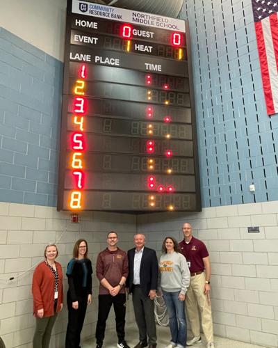 New pool scoreboard contributed by local donors | Community ...
