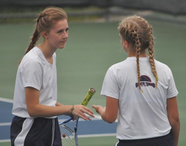 Doubles teams help carry Saints tennis to 5-2 win over Sibley East ...