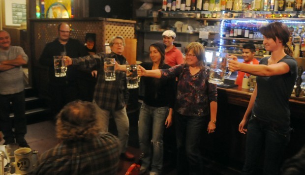 Sam Adams Beer Stein Hoisting hits Northfield | Arts And Entertainment ...