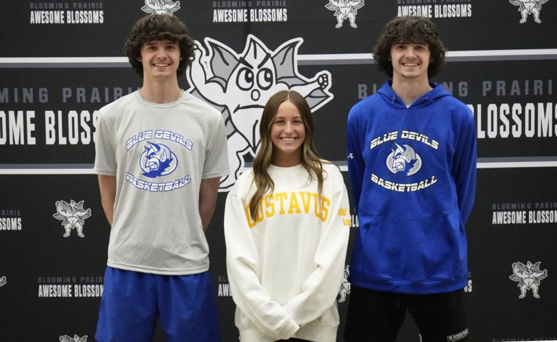 Blooming Prairie’s Lembke, Hein twins sign to play at the collegiate ...