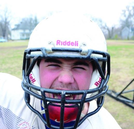 THE THIN RED LINE: Faribault's Bethlehem Academy's offensive line ...