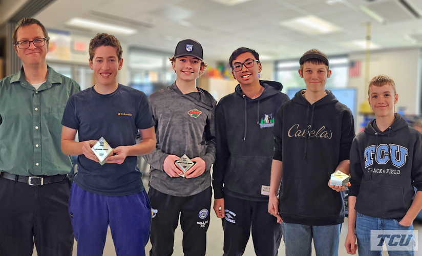 TCU Intro to Engineering Design students work on container project ...