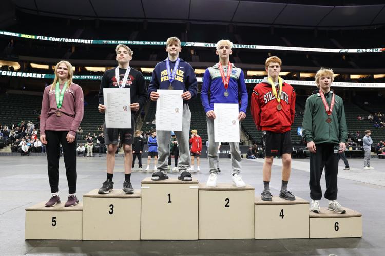 Graber makes podium; 6 other Raiders compete at state wrestling ...