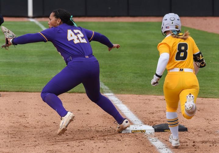Missouri softball upsets No. 20 LSU in game three 1-0 | Sports ...