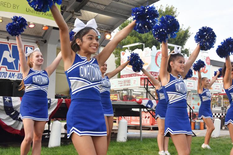 OHS football, cheer rally closes out Steele County Free Fair | Sports | southernminn.com