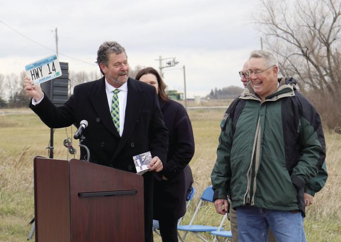 Hwy. 14 expansion draws dignitaries to groundbreaking ceremony | News ...