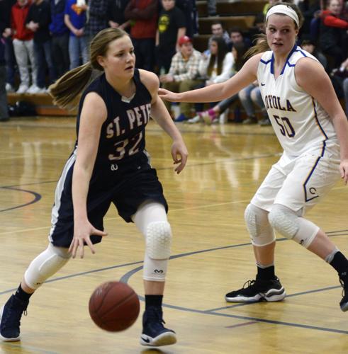 St. Peter girls basketball knocks off No. 5 ranked Loyola 67-52 ...