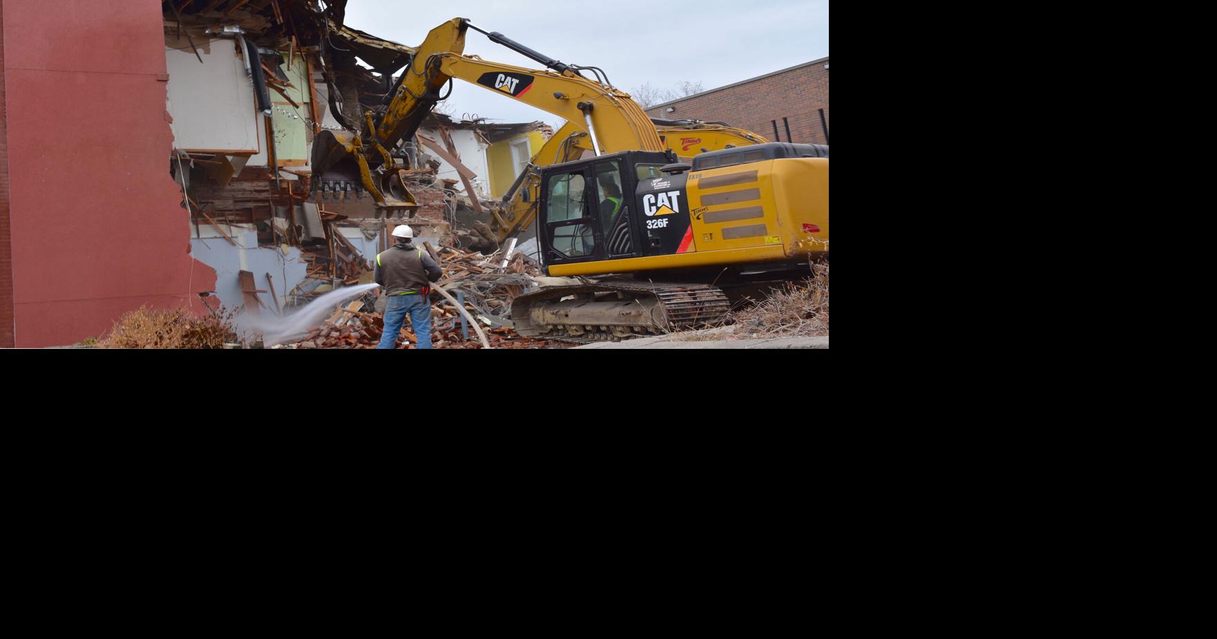 Demolition of county buildings underway | News | southernminn.com