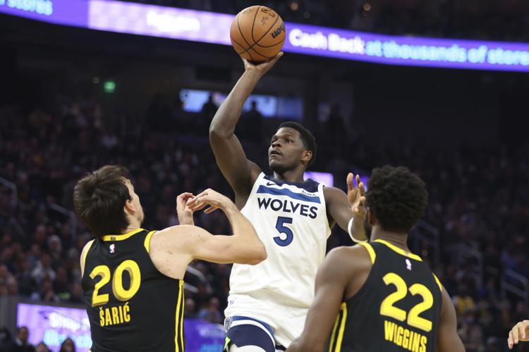 Towns scores 33, sends Timberwolves past Warriors after early ejections ...