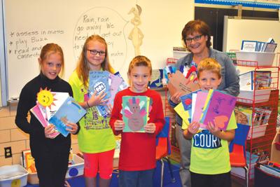 St. Mary's students craft caring cards for local infusion therapy ...