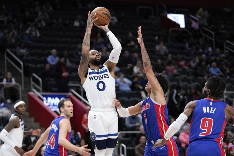 Bey, Bogdanovic lead shorthanded Pistons past Timberwolves | State ...