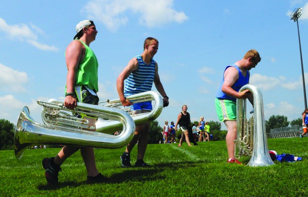 GALLERY: Waseca Marching Band's final day of Spat Camp | Sports ...