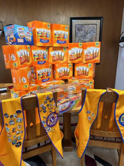 Lions donate Goldfish cracker snacks to the Waseca Area Food Shelf in ...