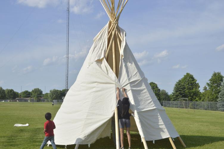 NAPAC builds tipi, hosts pow-wow dancers for end-of-year celebration ...