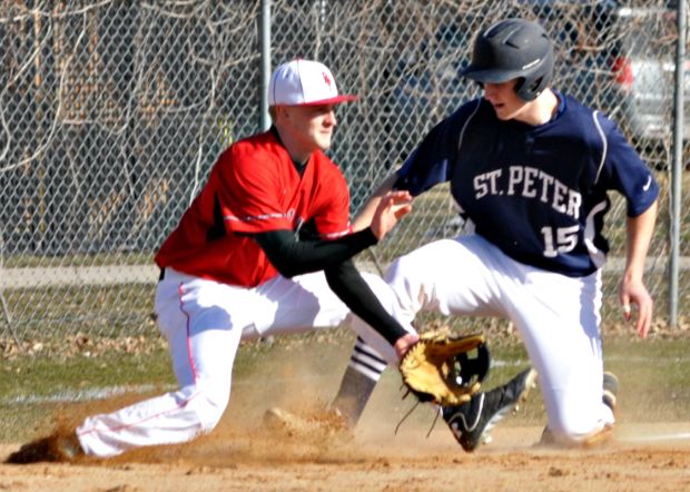 Belle Plaine tops St. Peter baseball 10-6 in opener | Sports ...