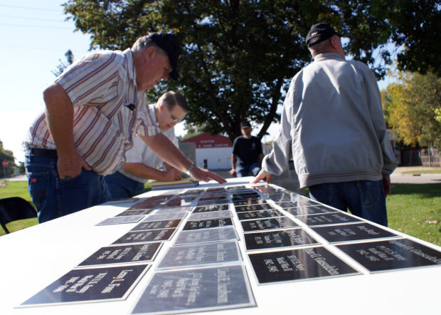 First plaques placed on Kenyon Veterans Memorial | Community ...