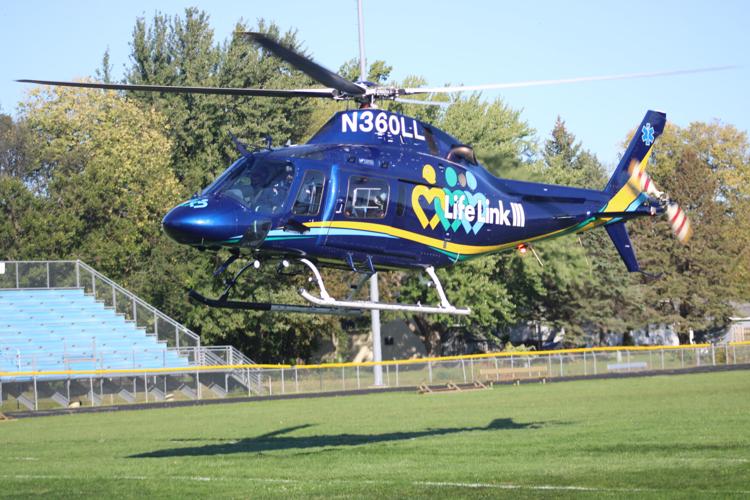 Emergency helicopter visits LS-H EMR class for hands-on learning | News ...