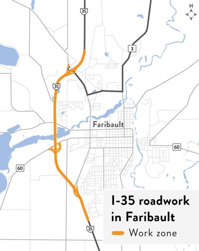 Construction on I-35 will close lanes and ramps | News | southernminn.com