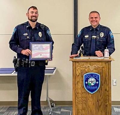 Police officers, staff recognized | Community | southernminn.com