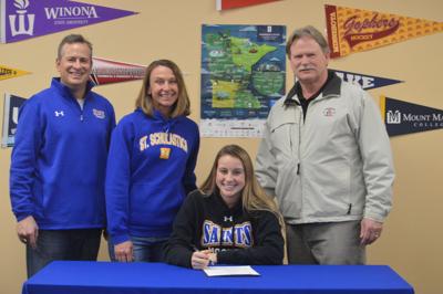 LS-H senior Keely Olness signed to play hockey for St. Scholastica ...