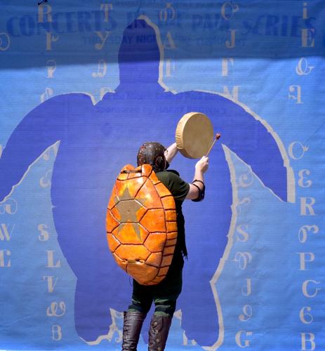 Z Puppets perform at Central Park to 'keep alive Cherokee language ...