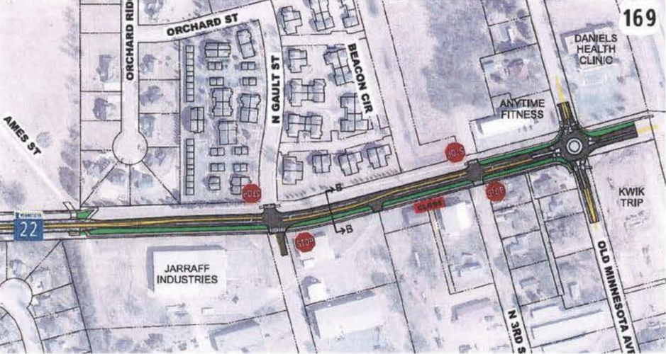 City recommends MNDOT construct 3 roundabouts on Hwy. 22/Dodd Road ...