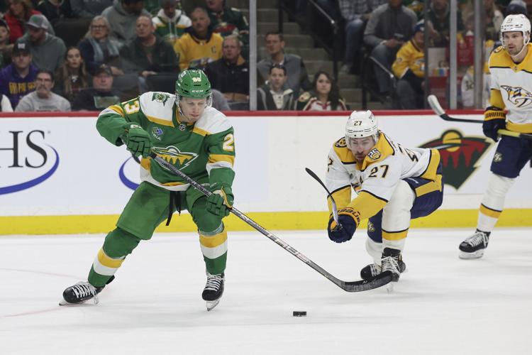 Minnesota Wild pull goalie in overtime, beat Nashville Predators 4-3 on ...