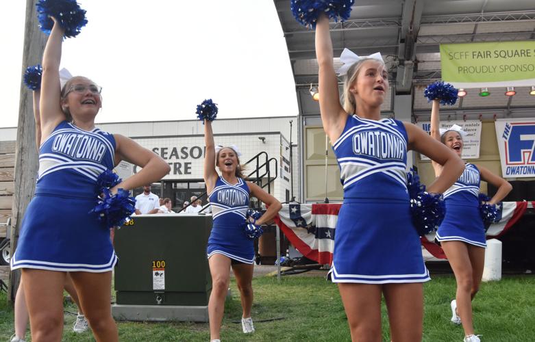 OHS football, cheer rally closes out Steele County Free Fair | Sports ...