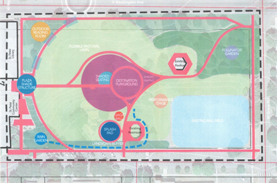 City kickstarts work on Gorman Park destination playground | News ...
