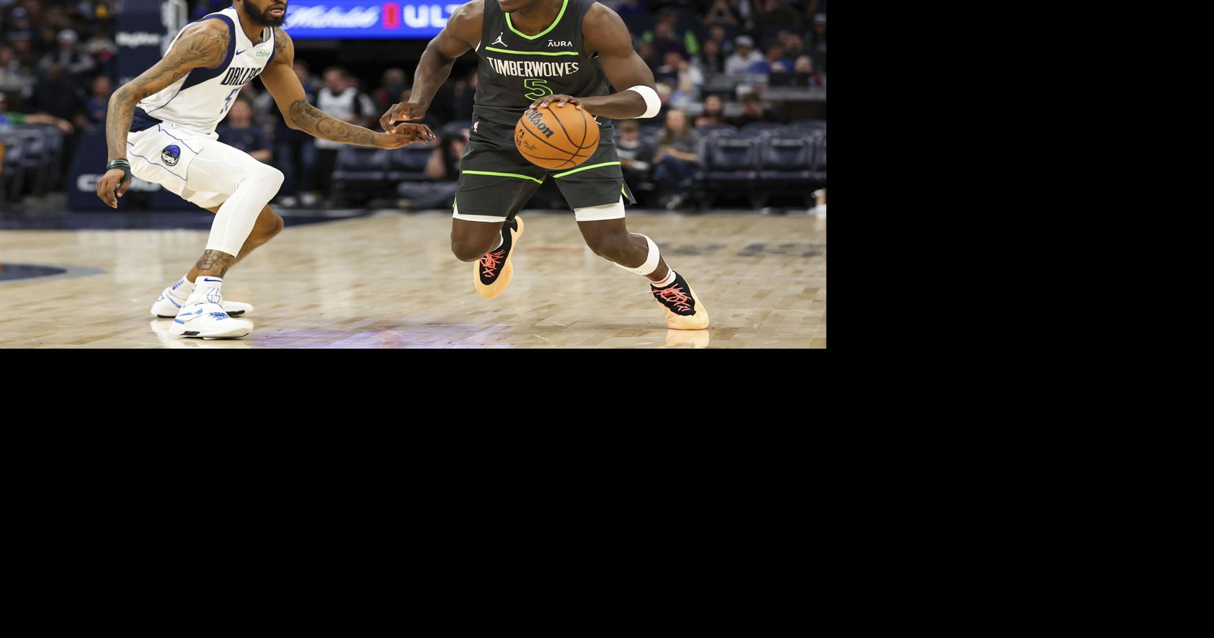 Anthony Edwards scores season-high 44, leads Timberwolves past Doncic ...