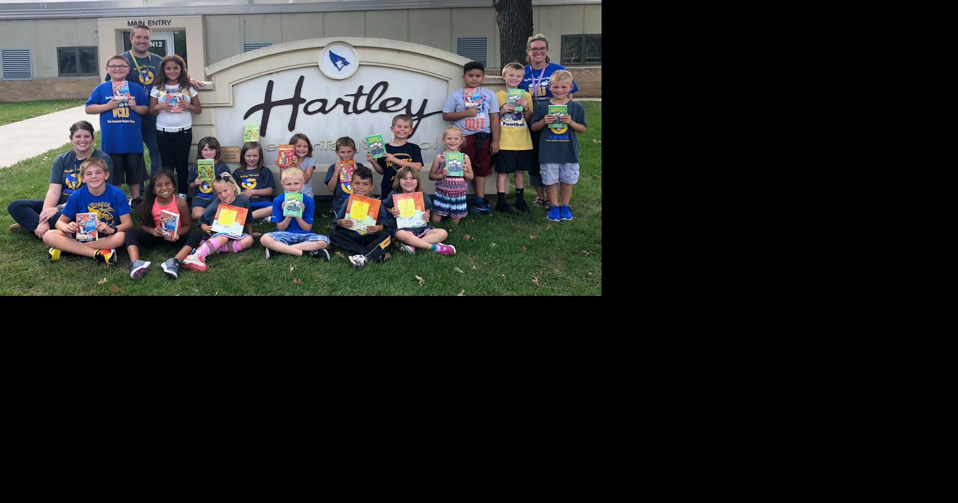 Hartley Elementary students receive book donations | Community ...