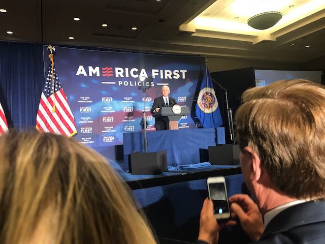 Pence to Mpls. crowd: Past year has been 'promises made and promises ...