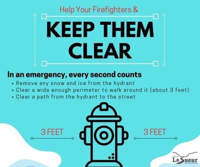 Keep them clear fire hydrant standalone | Community | southernminn.com