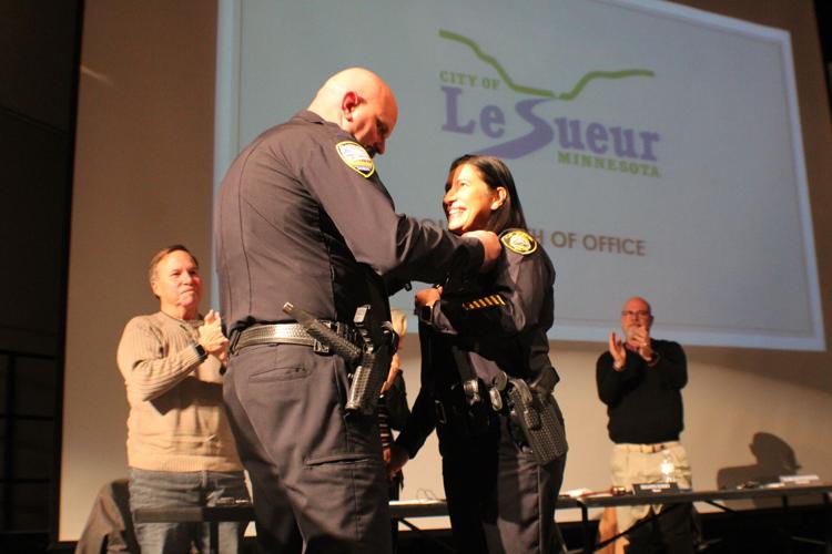 GALLERY: Pilar Stier sworn in as Le Sueur Police Chief | News ...