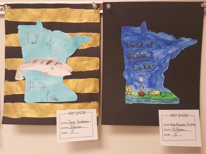 Student artwork from 10 area schools displayed at Paradise Center ...