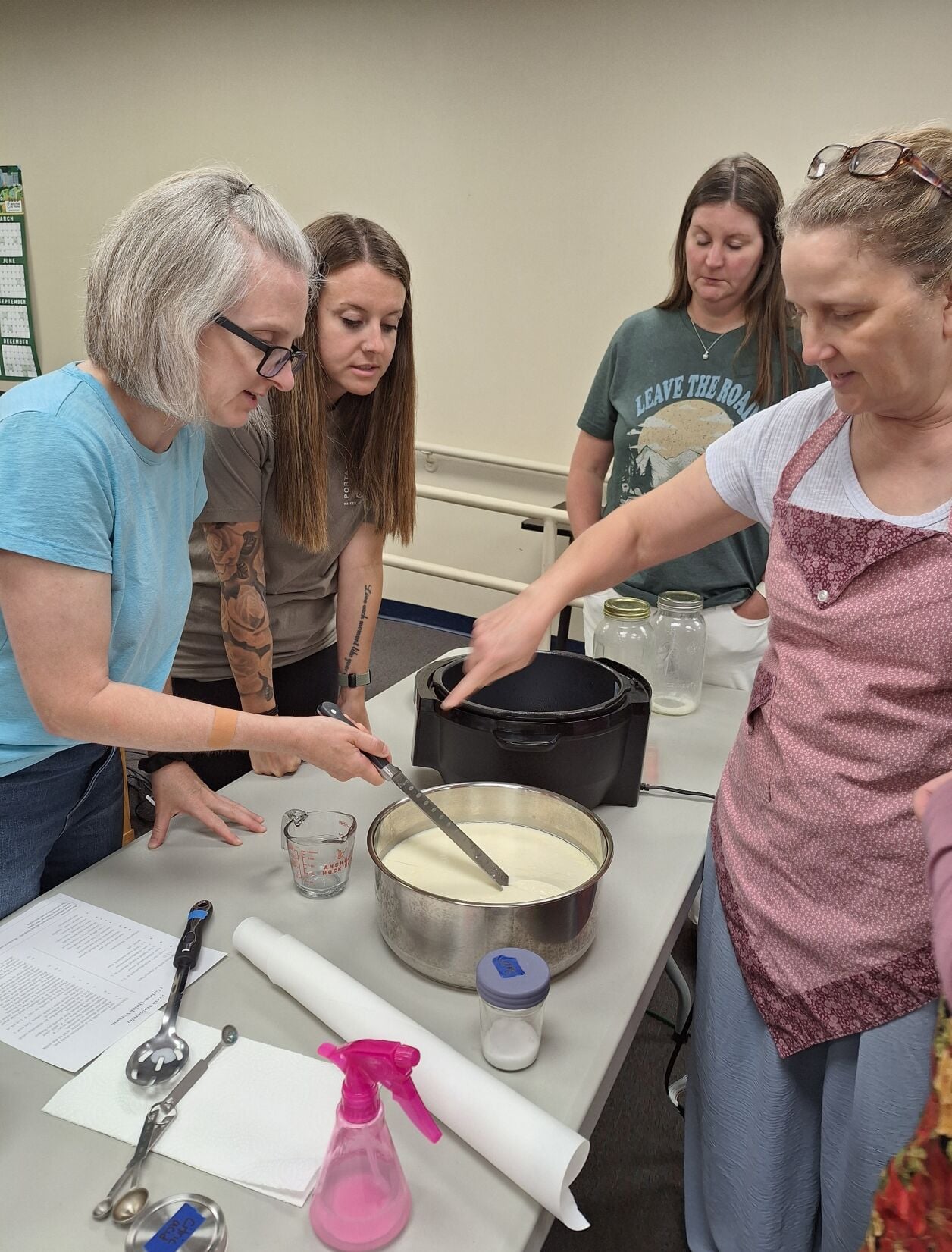 Cheese-making class draws full house in Kenyon | Community ...