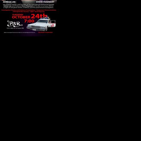 Unscripted Paranormal Live - Le Sueur | Scene | southernminn.com