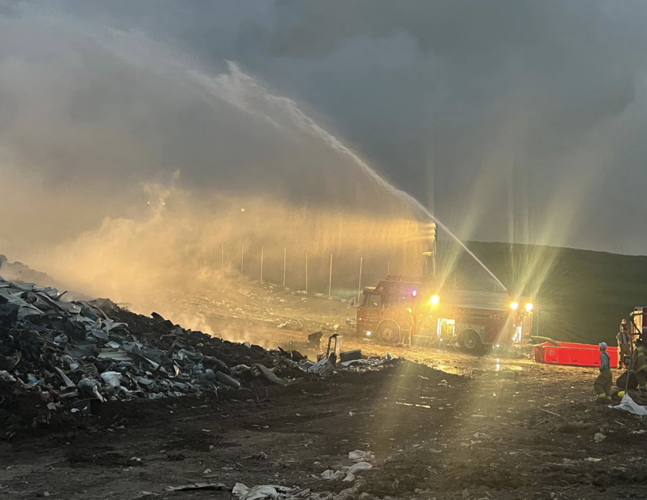 County outlines response, likely cause of landfill fire | News ...